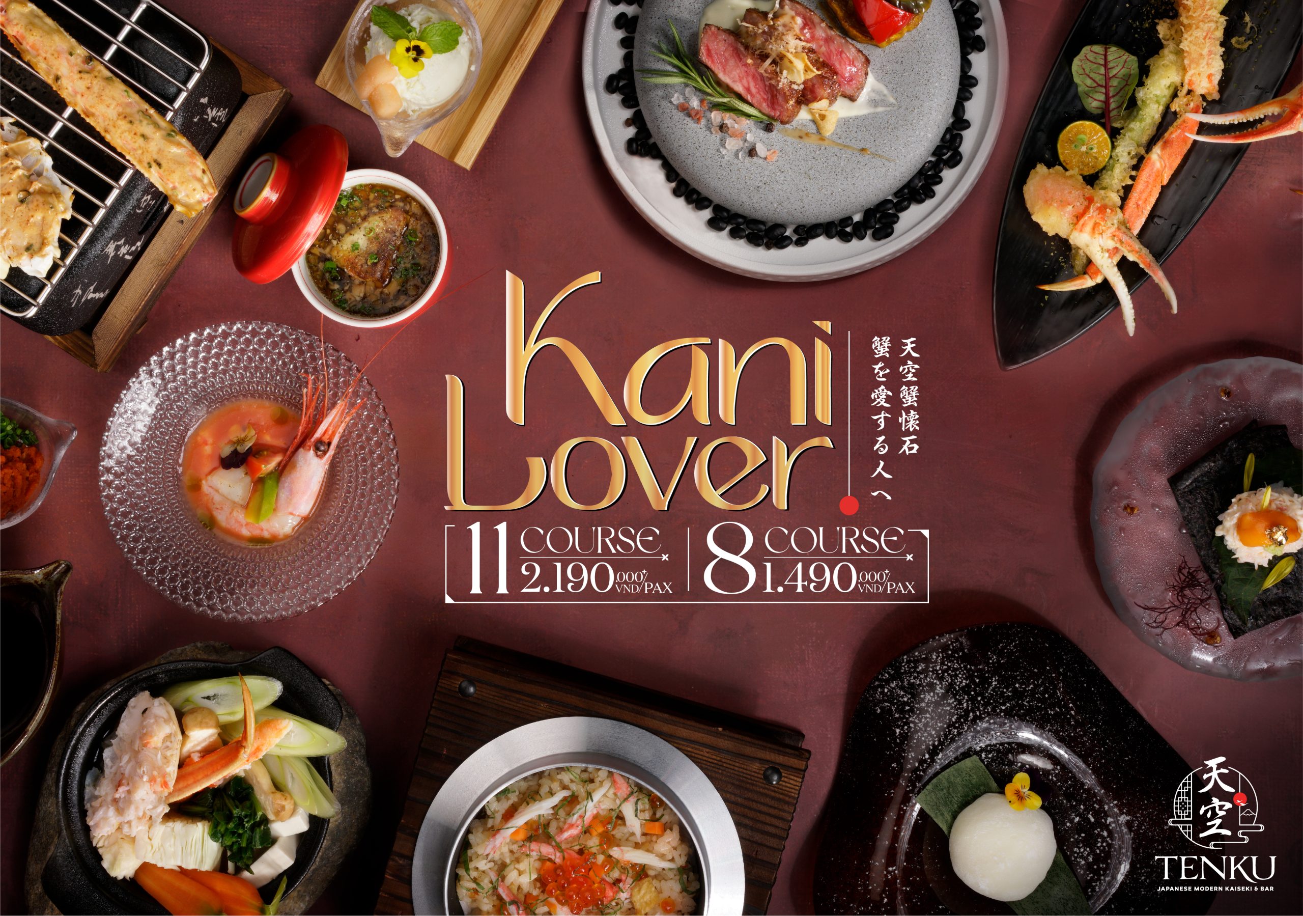 Thực đơn nhà hàng Tenku | Japanese Kaiseki & Bar - Vincom Landmark 81